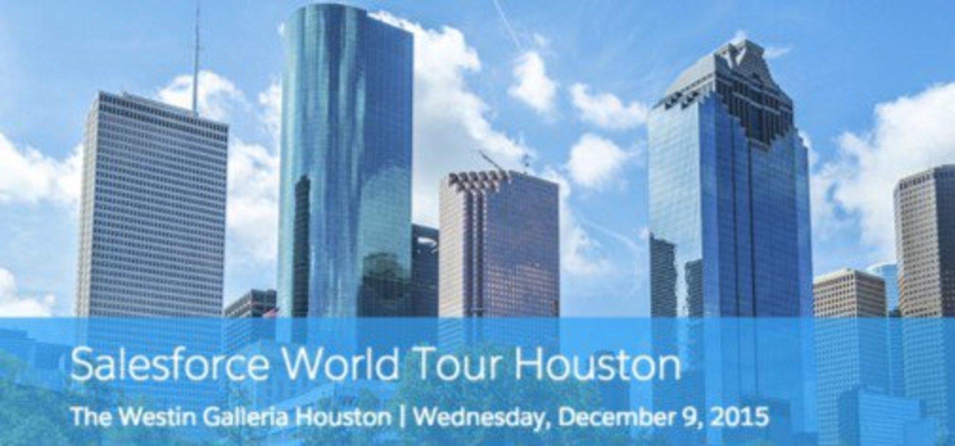 Salesforce World Tour Houston – Wednesday!
